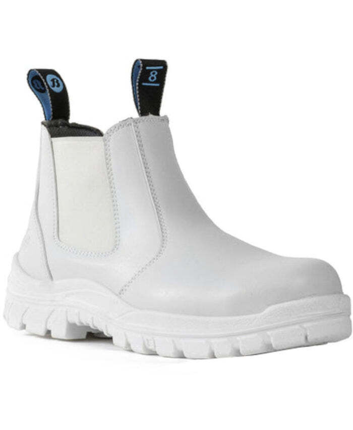 Naturals - Hercules - White Rambler Slip on Safety Boot - Bata Industrials